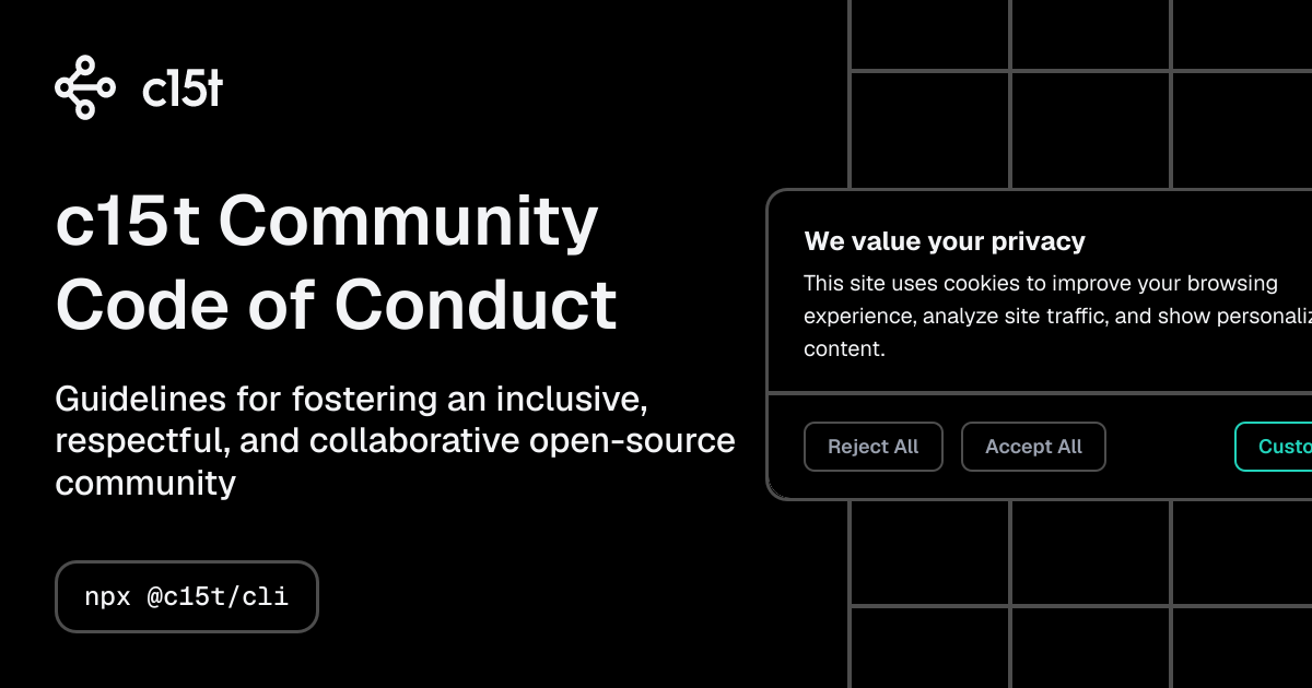 c15t Community Code of Conduct